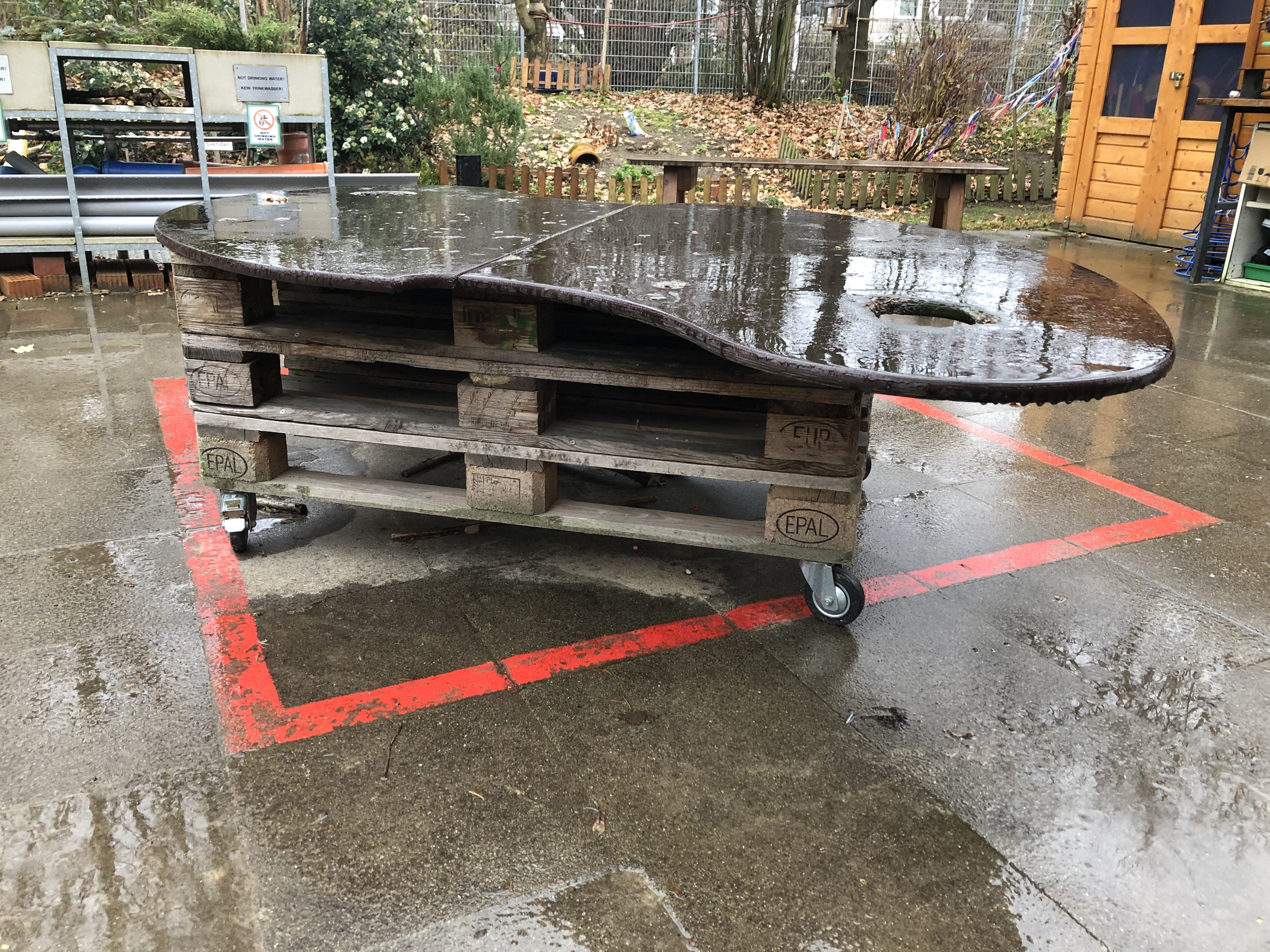 Developing Your Outdoor Learning Space Using Wooden Pallets